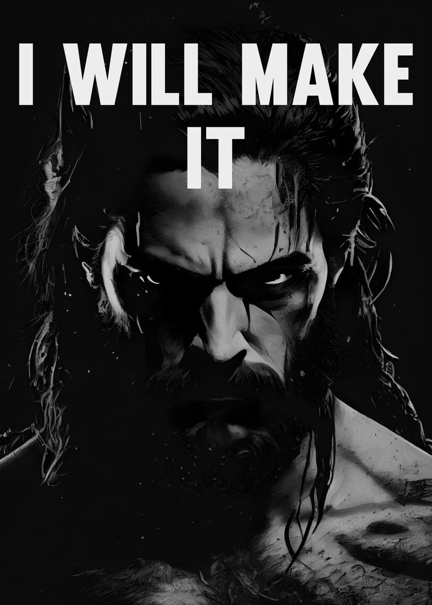 'I Will Make It' Poster, picture, metal print, paint by GoodLifeImages ...