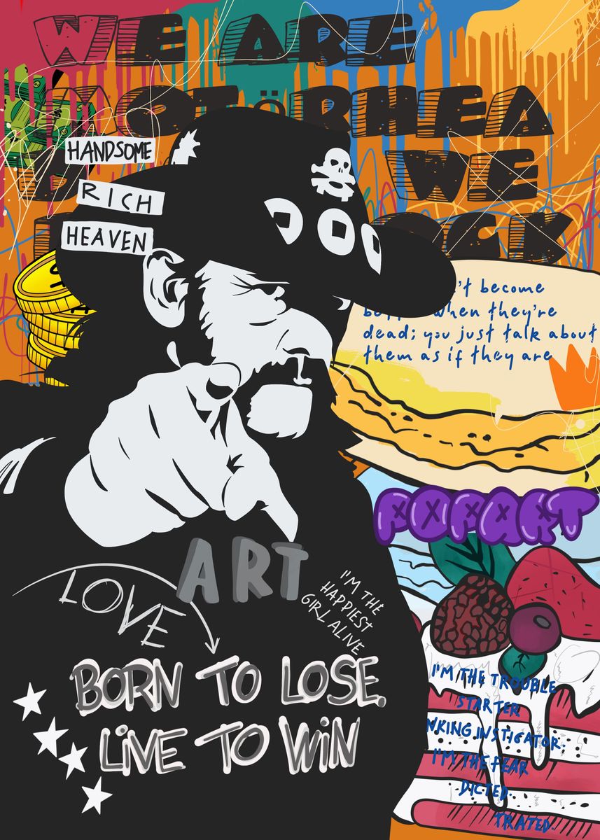 'Street graffiti art' Poster, picture, metal print, paint by Mild pic ...