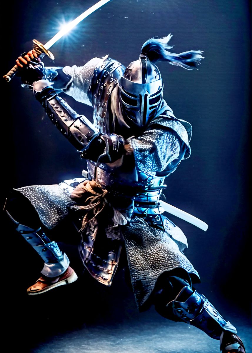 'Knight Fantasy' Poster, picture, metal print, paint by tra avis | Displate