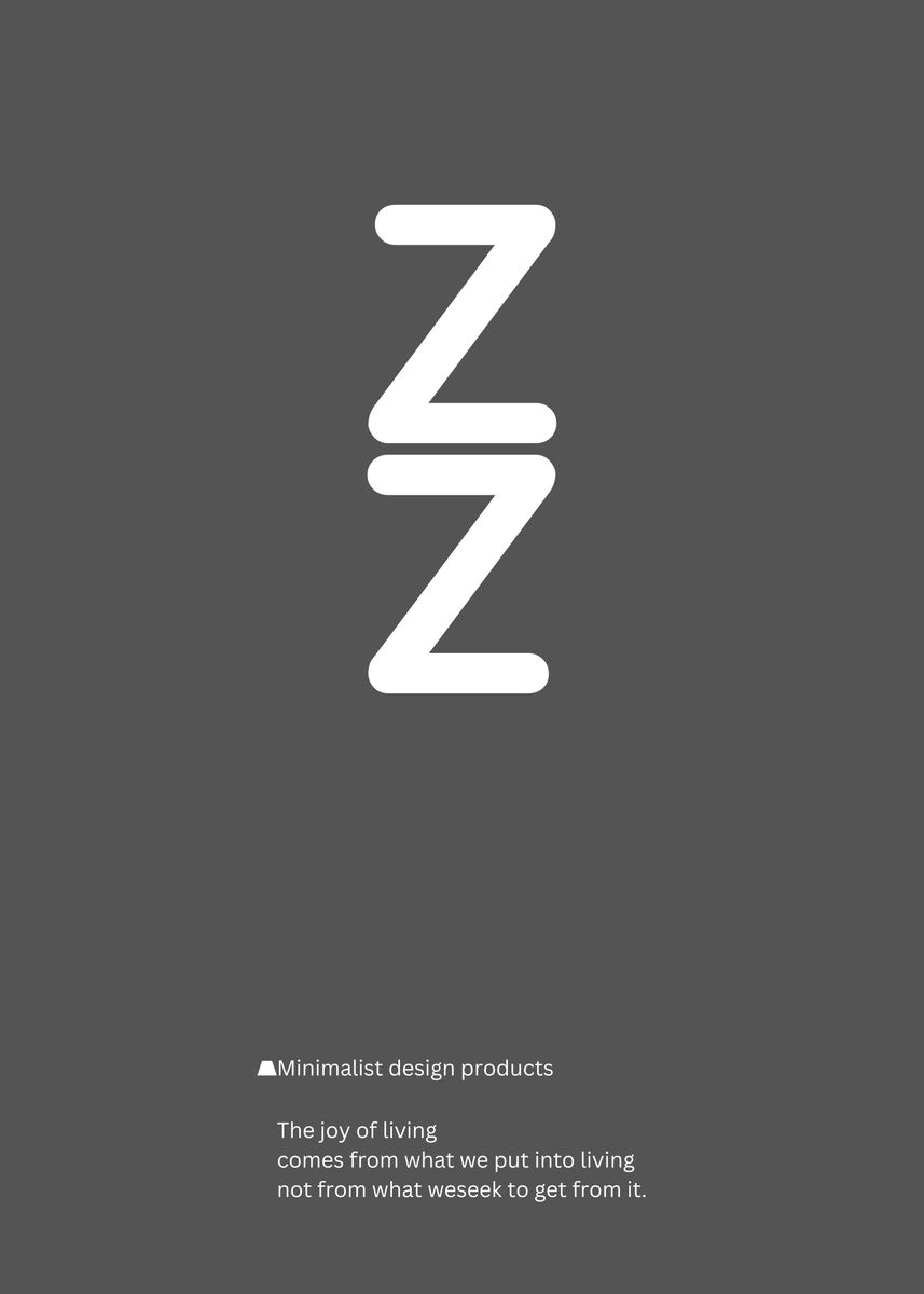 'Minimalist design products' Poster, picture, metal print, paint by ...
