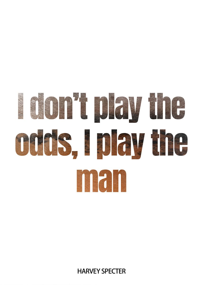 'Harvey Quotes ' Poster, picture, metal print, paint by Hamsah | Displate