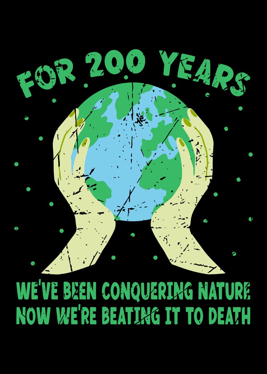 'Earth Day' Poster, picture, metal print, paint by Lukes Pixel Studio ...