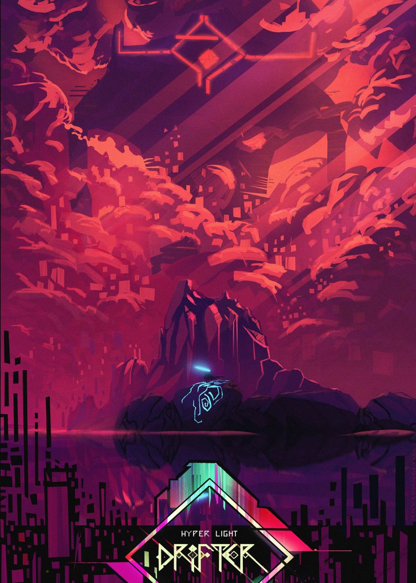 'HLD2' Poster, picture, metal print, paint by Anato Finnstark | Displate