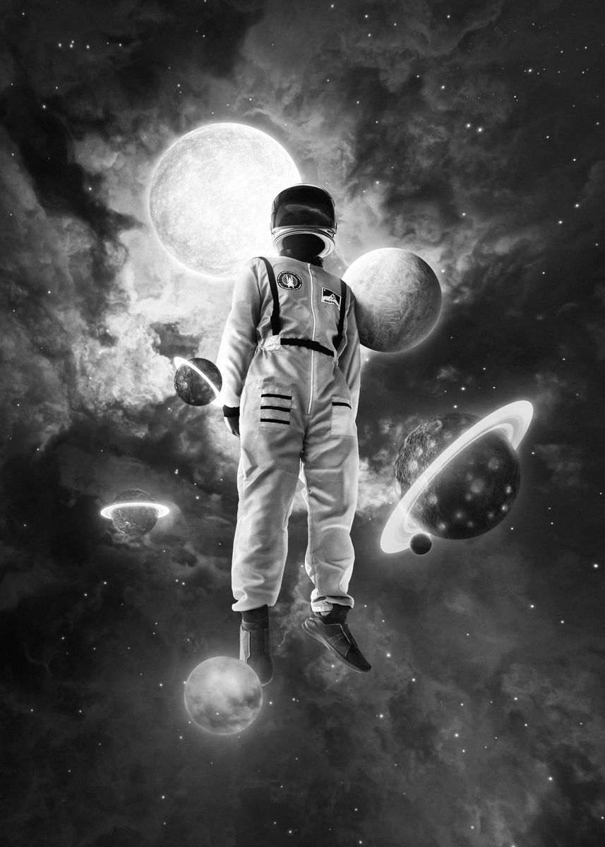 'Space 1899' Poster, picture, metal print, paint by Mando Adventures ...