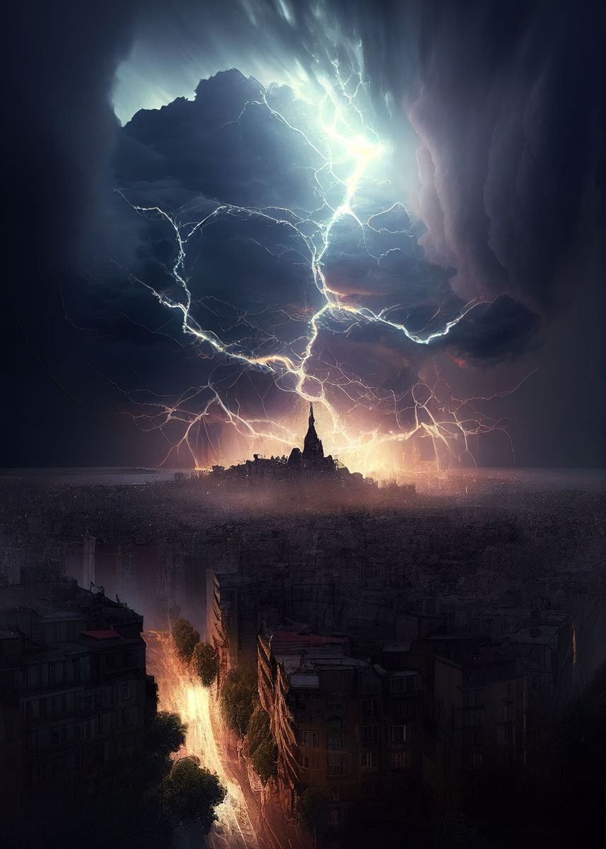 'have you seen this storm' Poster by Kosmos Studio Design Ko Arts ...