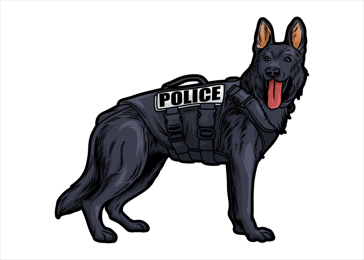 'Police Officer 03' Poster by hendra pratama | Displate