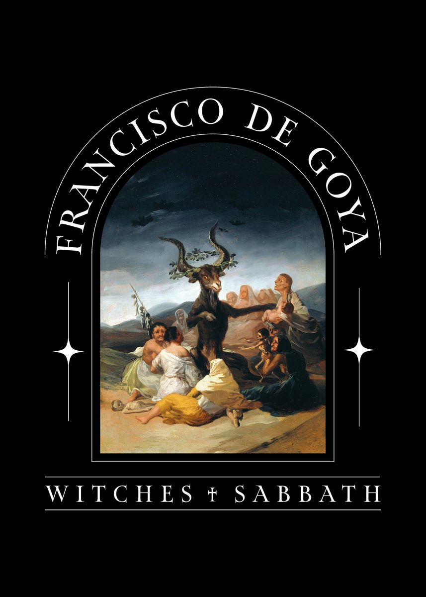 'Francisco de Goya Design' Poster, picture, metal print, paint by ...