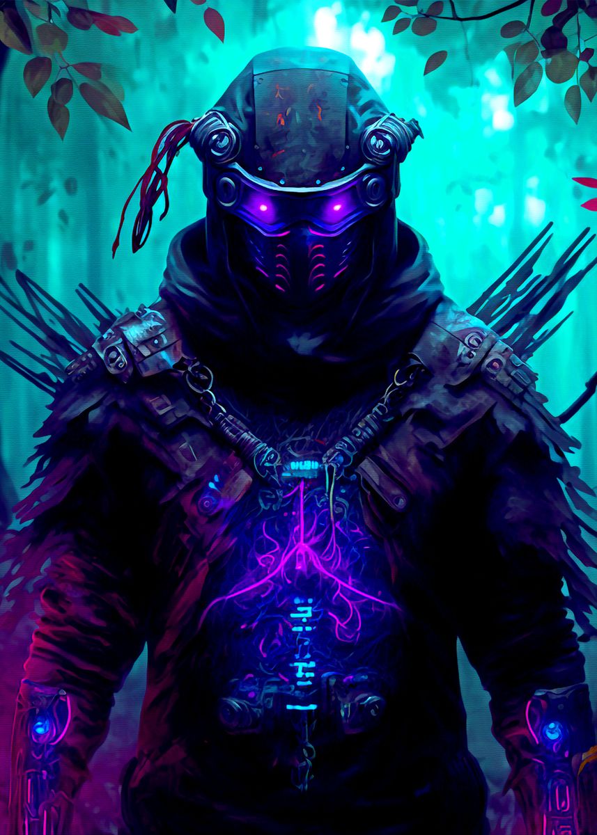 'Fantasy Warrior' Poster, picture, metal print, paint by Hita Ando ...