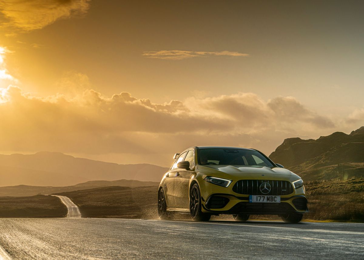 'Mercedes Benz A45 S AMG ' Poster by Erikk act | Displate