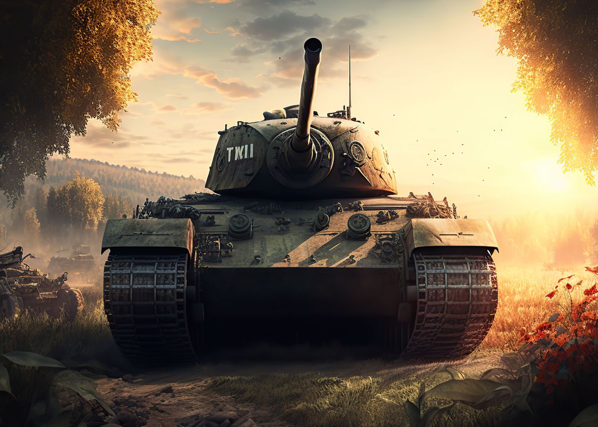 'Tanks' Poster by Yannis Denton | Displate