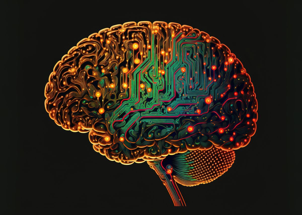 'Human Brain' Poster by NeoRowe | Displate