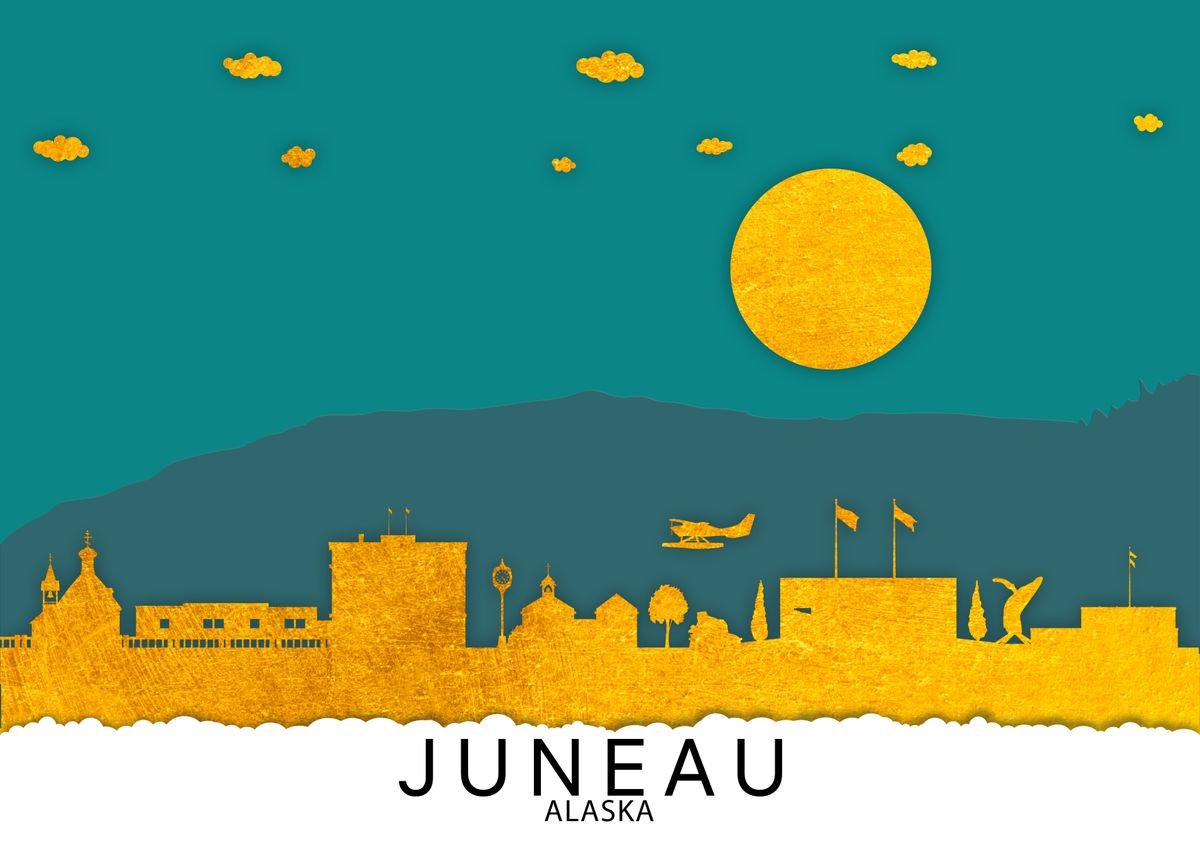 'Juneau Alaska' Poster by Dalton Joyce | Displate