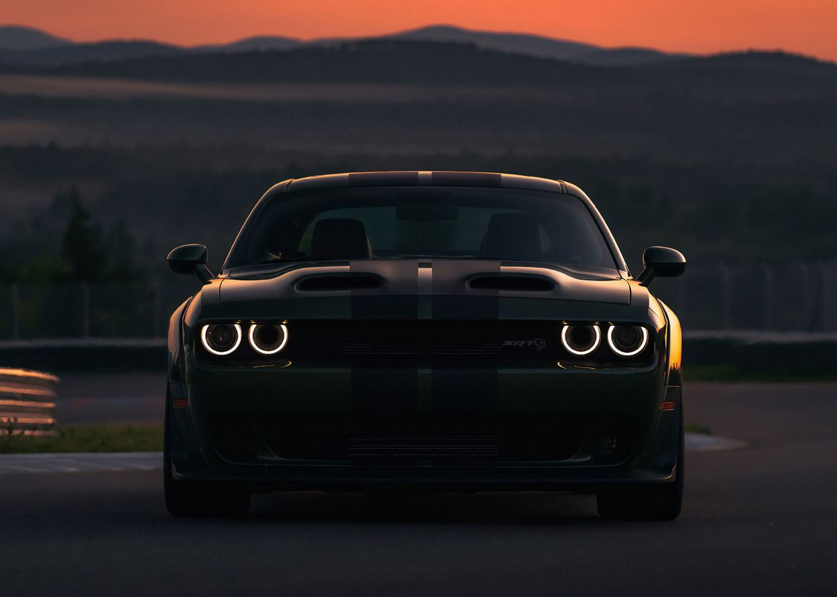 'Dodge Charger SRT Hellcat' Poster by Monster Car | Displate