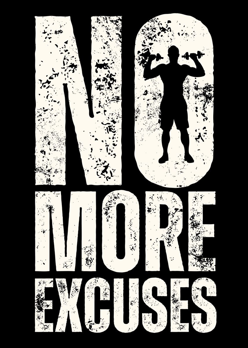 'Gym Motivation' Poster, picture, metal print, paint by Yess | Displate