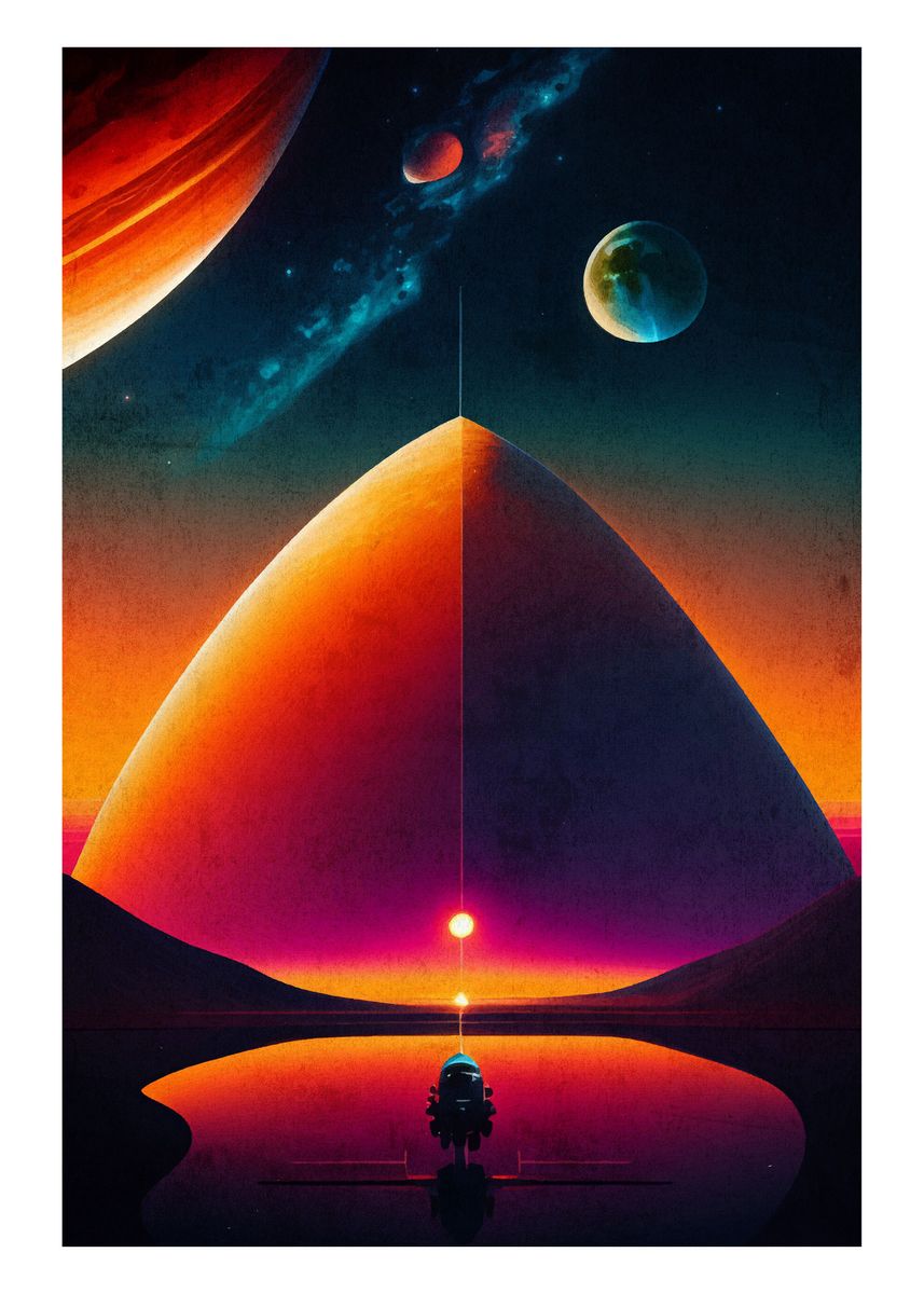 'rocket' Poster by retno triningsih abdiningtyas | Displate