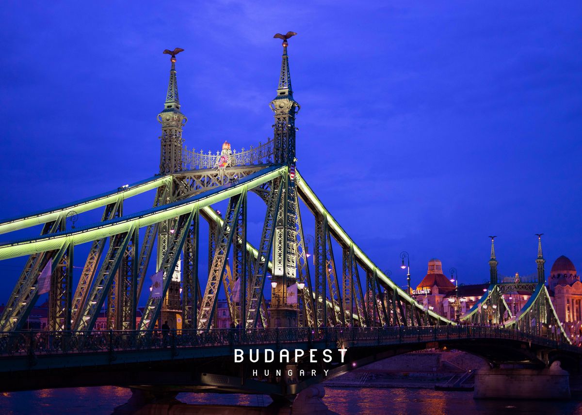 'Budapest ' Poster by Travel Addict | Displate