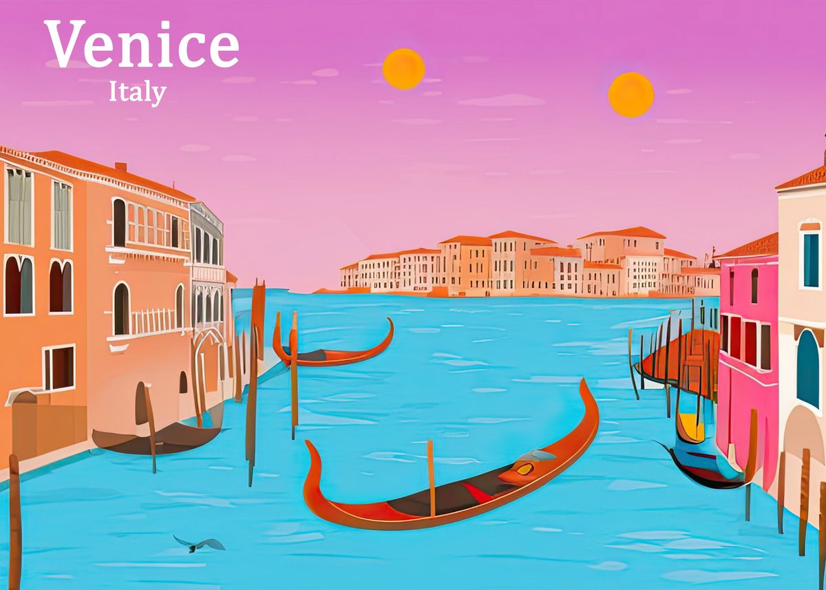 'Poster of Venice' Poster by Pietro | Displate