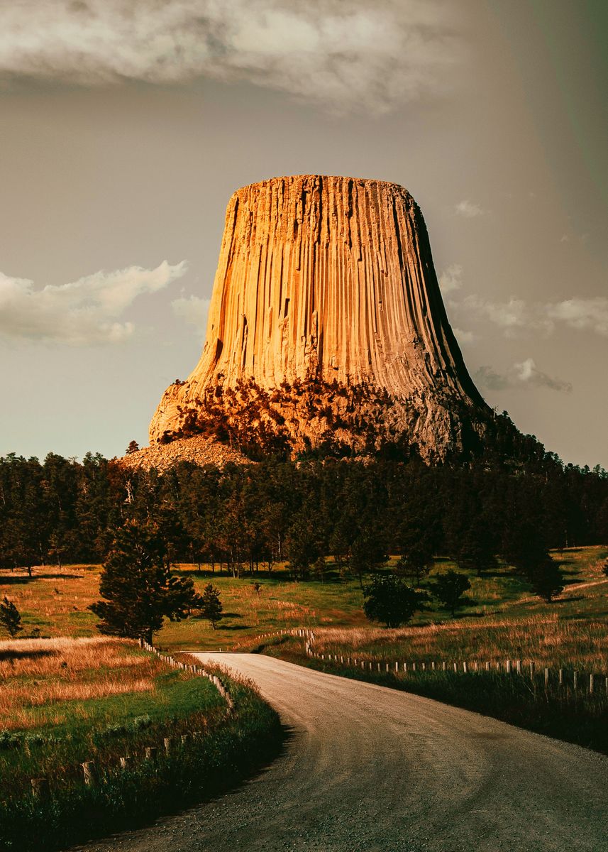 'BIG ROCK' Poster by LuckStory | Displate