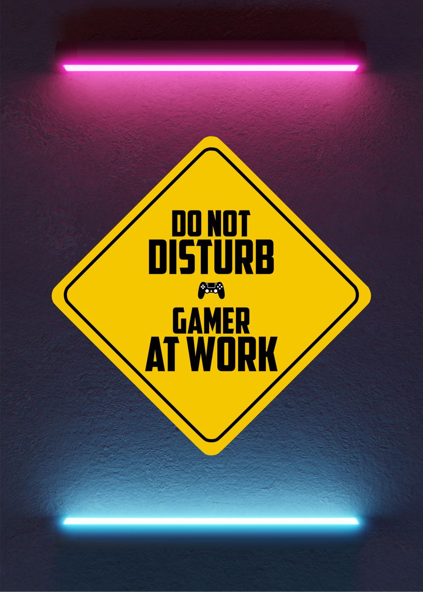 'Do Not Disturb' Poster by Trending Music Retro | Displate