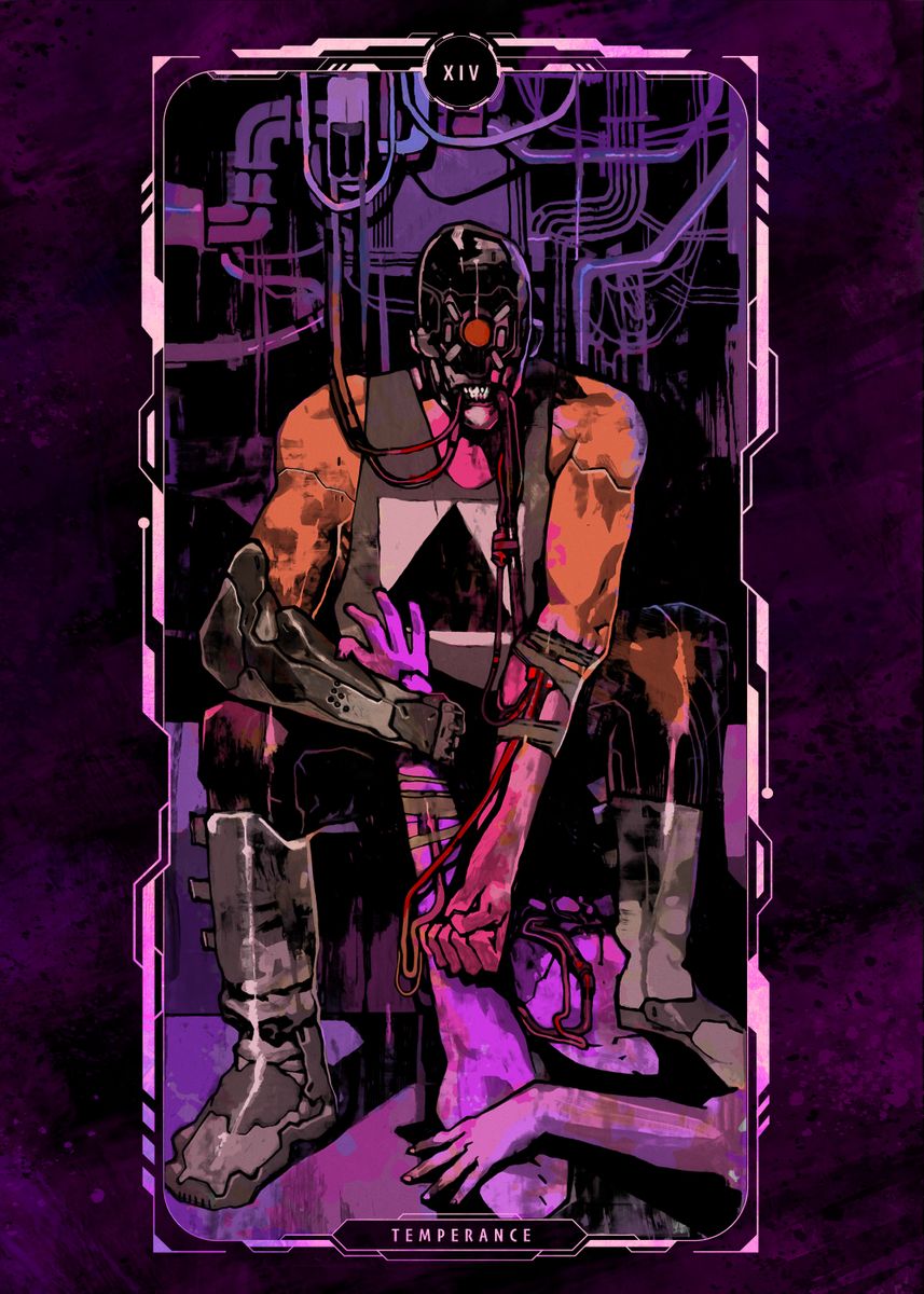 'Temperance' Poster, picture, metal print, paint by Cyberpunk 2077 ...