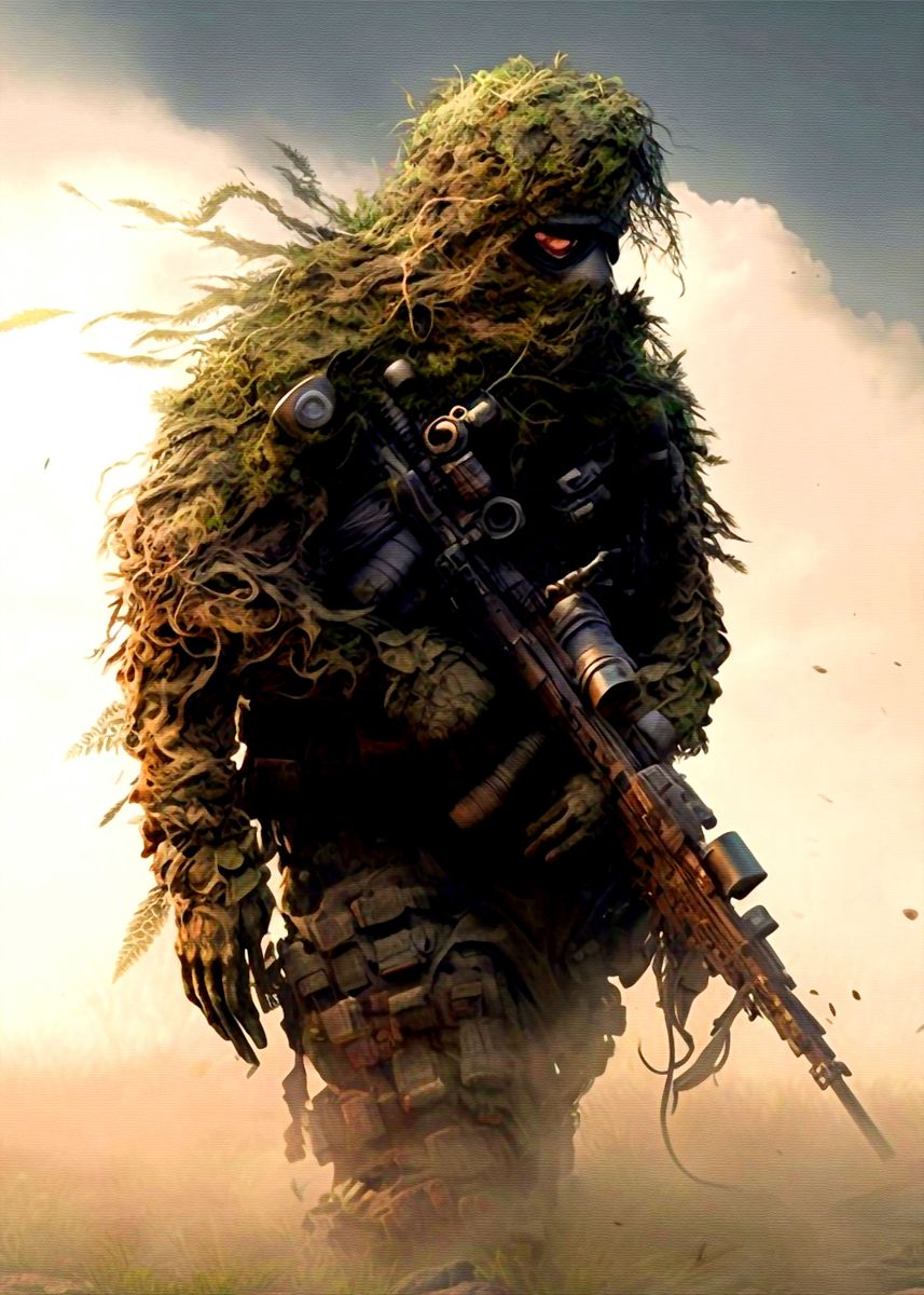 'Soldier' Poster, picture, metal print, paint by Maver File | Displate