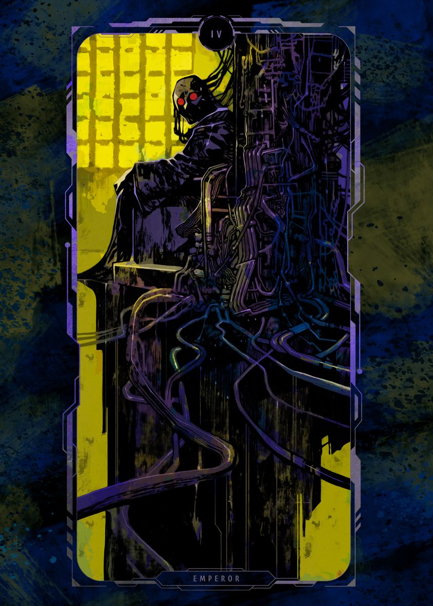'Emperor' Poster, picture, metal print, paint by Cyberpunk 2077 | Displate