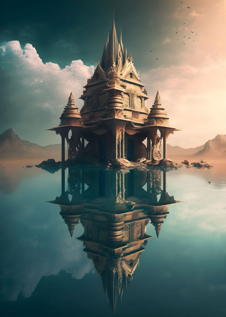 'Weird Dream' Poster, picture, metal print, paint by Marcelo Vieira ...