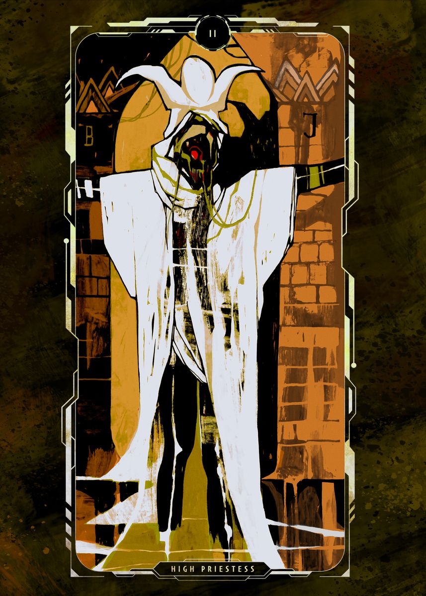 'High Priestess' Poster, picture, metal print, paint by Cyberpunk 2077 ...