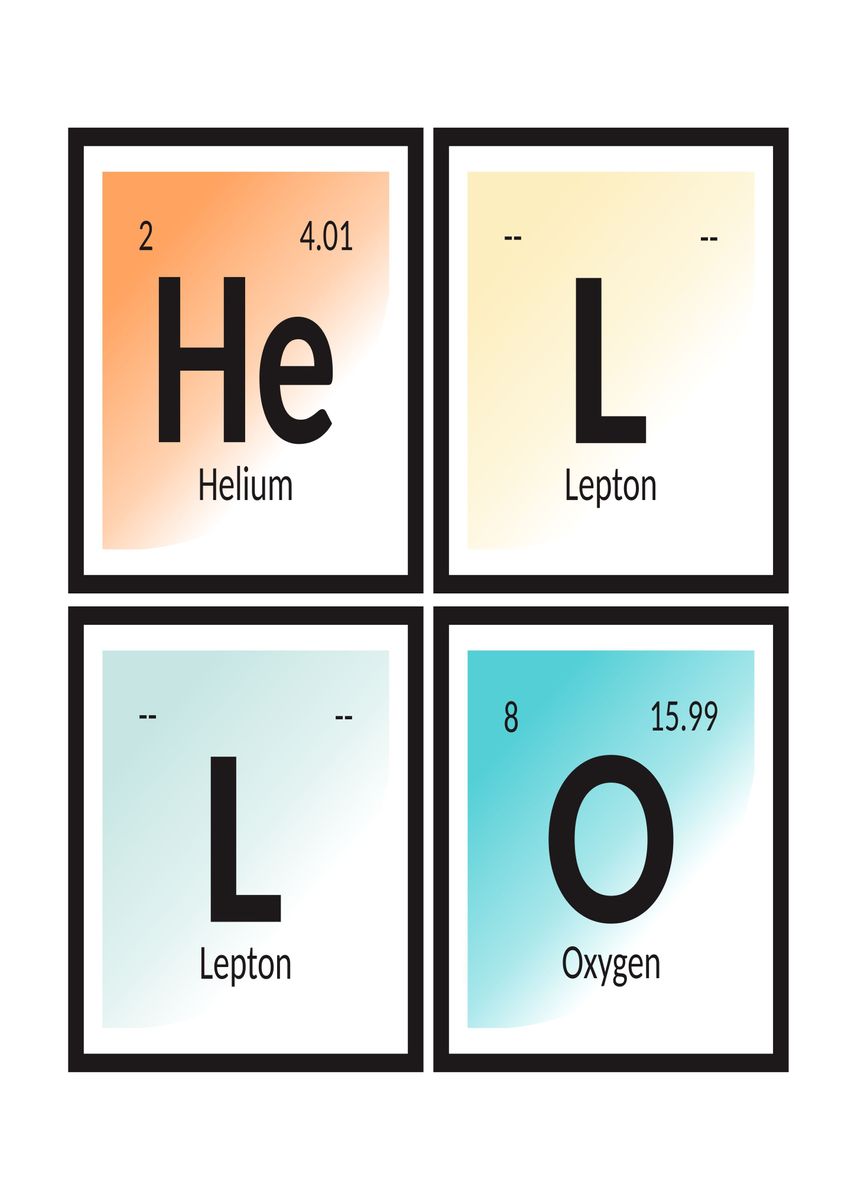 'Hello' Poster by Maozva | Displate