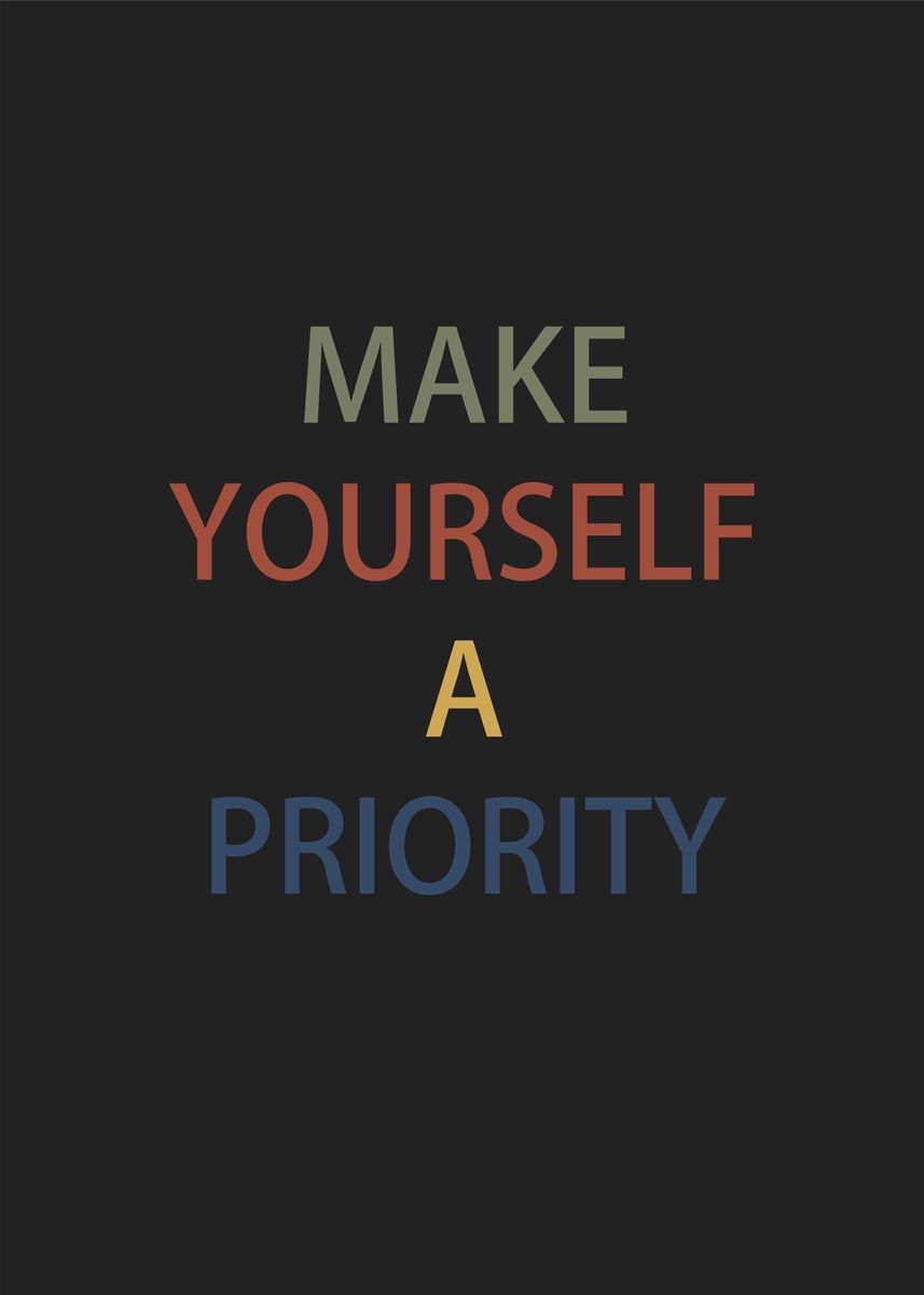 'priority' Poster by Ratna Mutia Dewi | Displate