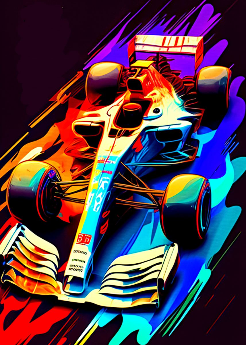 'F1' Poster by Keanu Reso | Displate