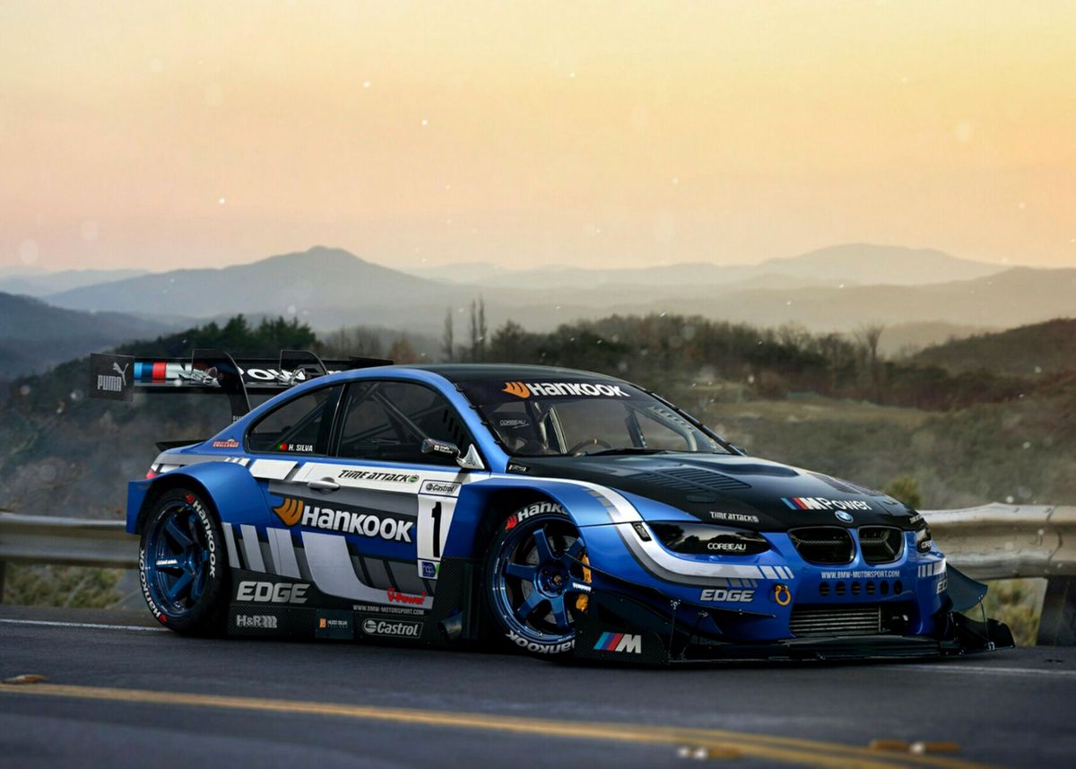'bmw m3 e92' Poster by Spot Cars | Displate