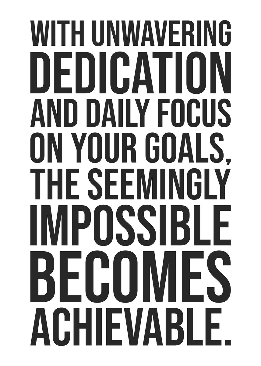 'Unwavering Dedication' Poster, picture, metal print, paint by CHAN ...