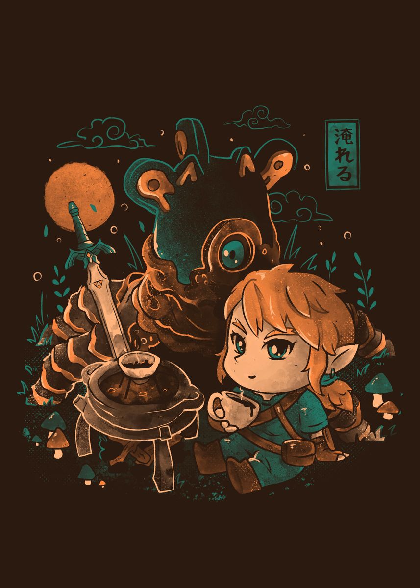 'Cozy Time ' Poster, picture, metal print, paint by Eduardo Ely | Displate