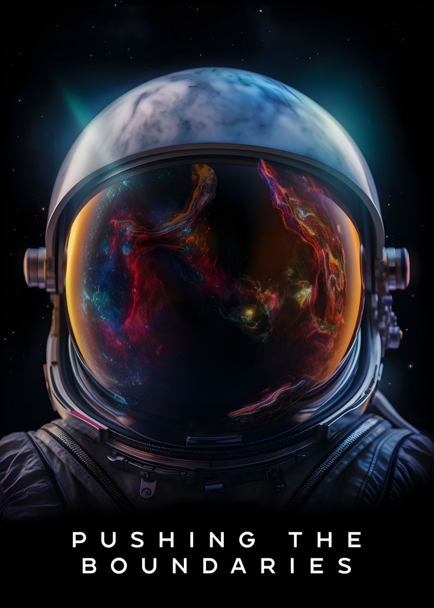 'Pushing The Boundaries' Poster, picture, metal print, paint by mcmtdesigns | Displate