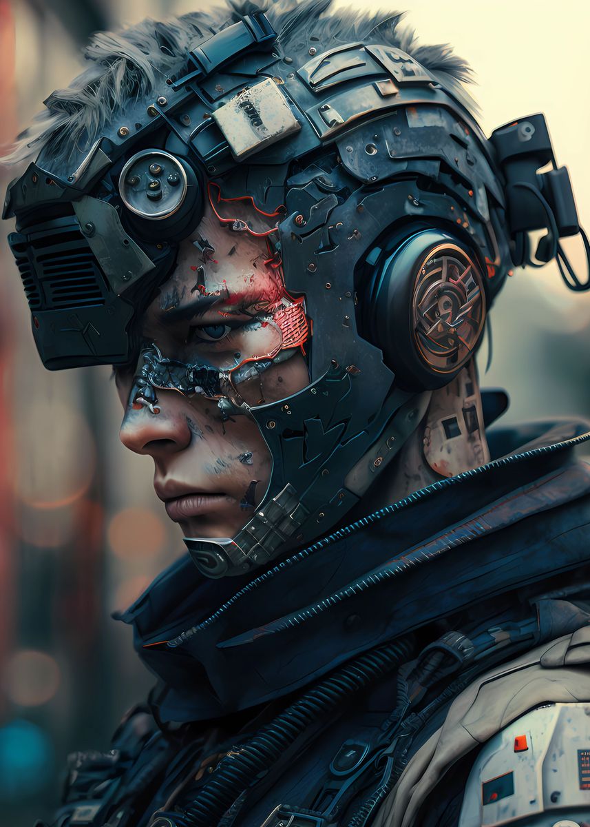 'Dark future' Poster, picture, metal print, paint by Oleksandr Kovalov ...