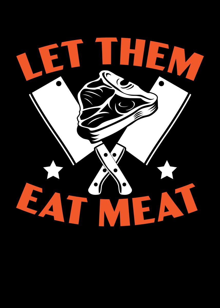 'Butcher Sayings Butchery' Poster, picture, metal print, paint by NAO ...