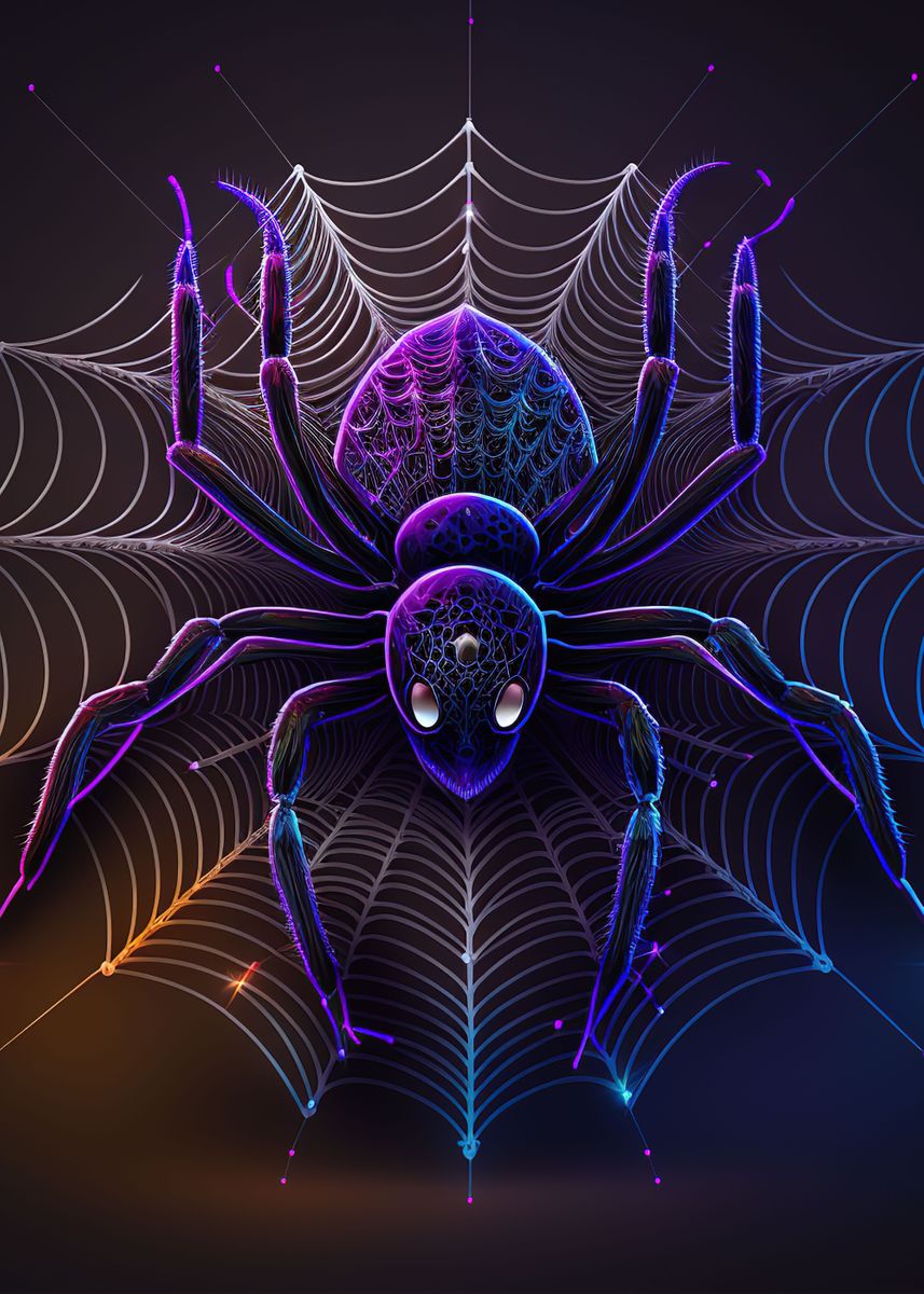 'Giant Spider' Poster by Daniaal Odonnell | Displate