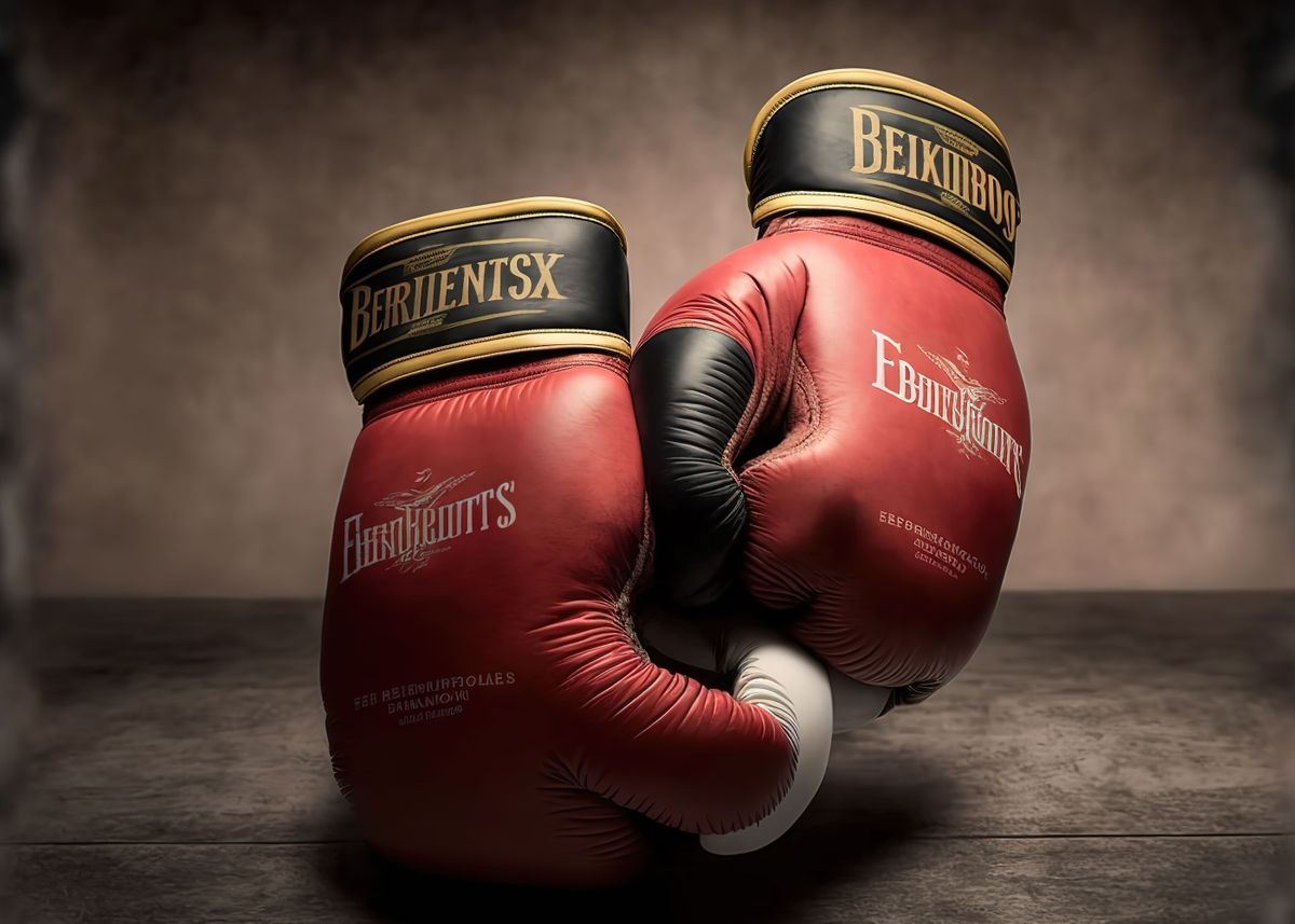 'boxing gloves' Poster by Zachariah Stacey | Displate