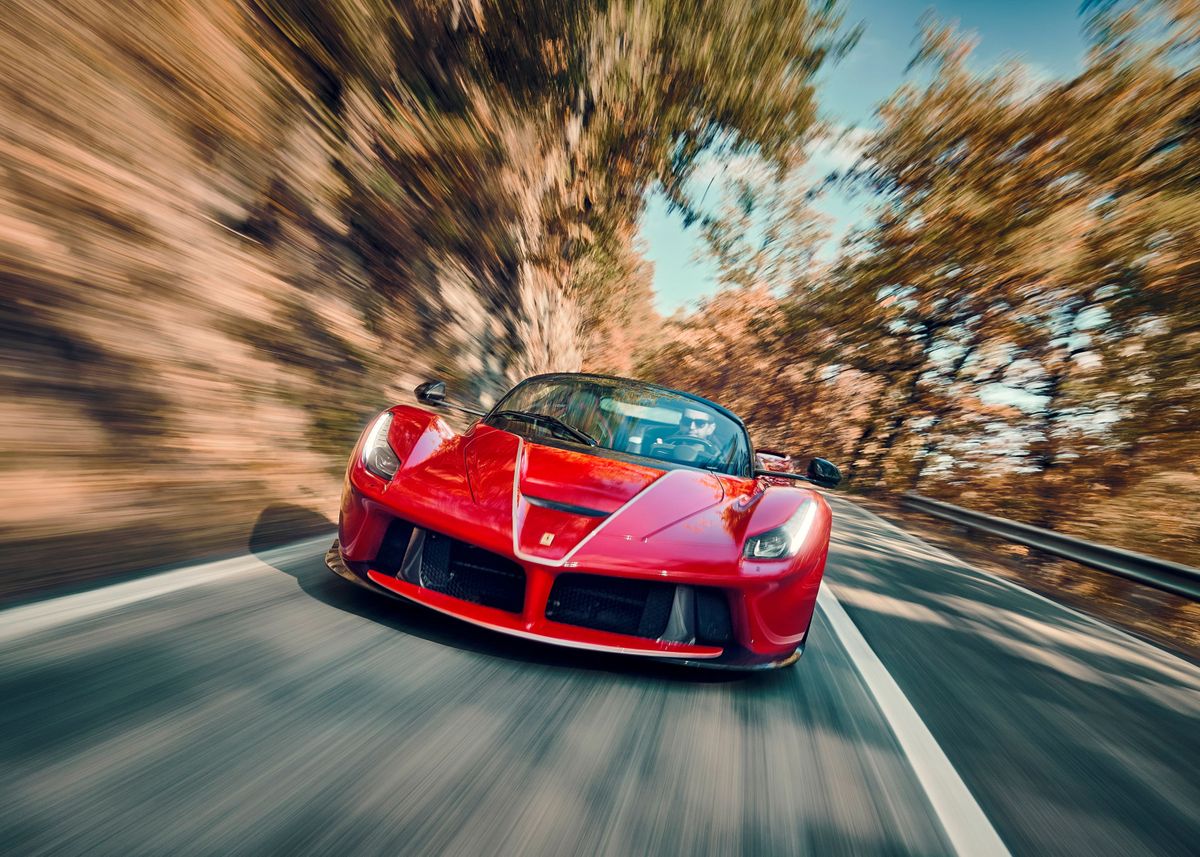 'Laferrari Aperta' Poster by Indi Creator | Displate