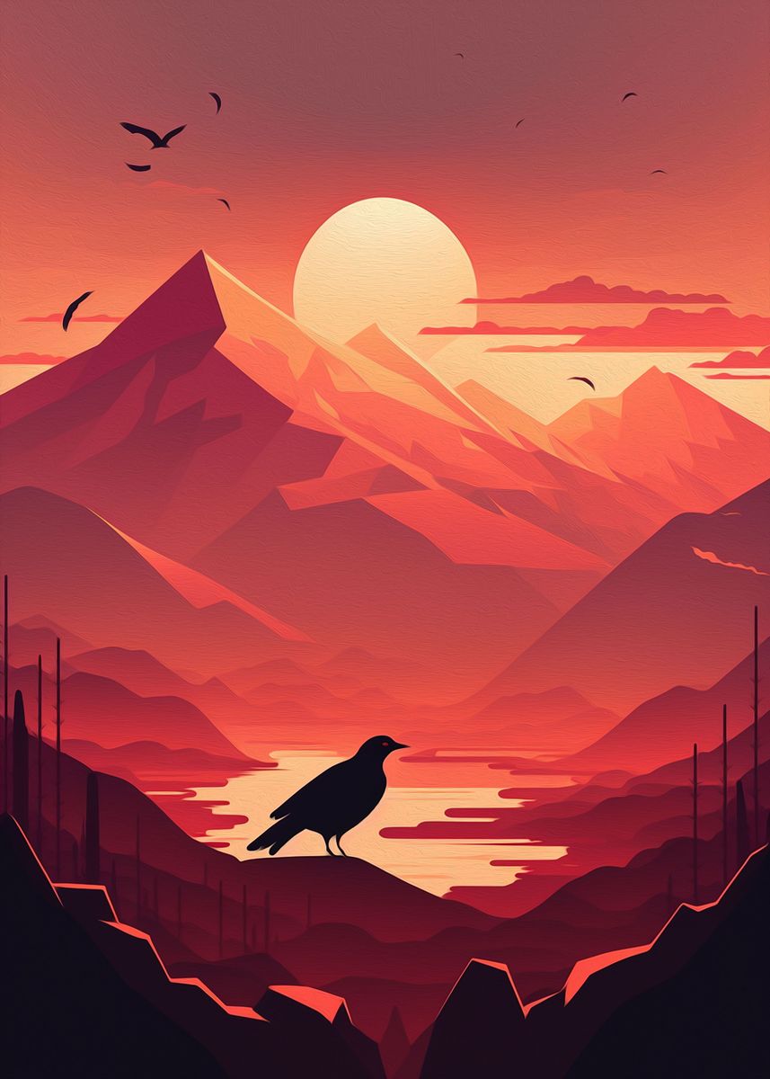 'Nature' Poster, picture, metal print, paint by Sabiqul Fahmi | Displate