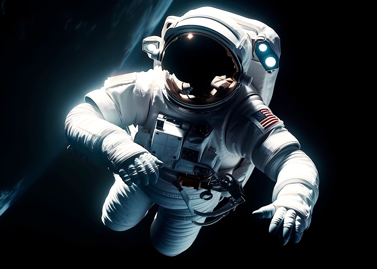 'Spacewalk' Poster by Electex | Displate