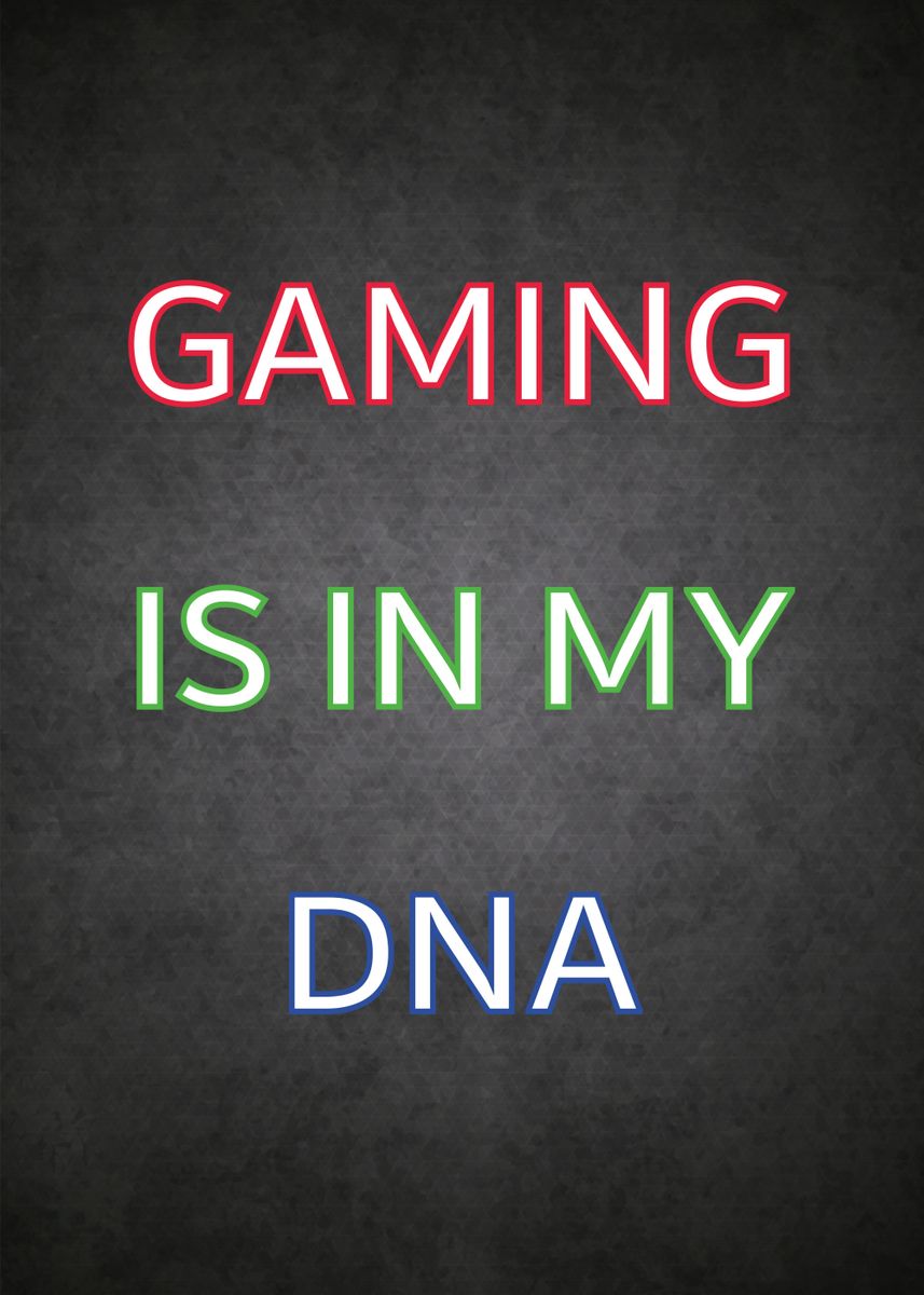 'Gaming quotes' Poster, picture, metal print, paint by Popular ...