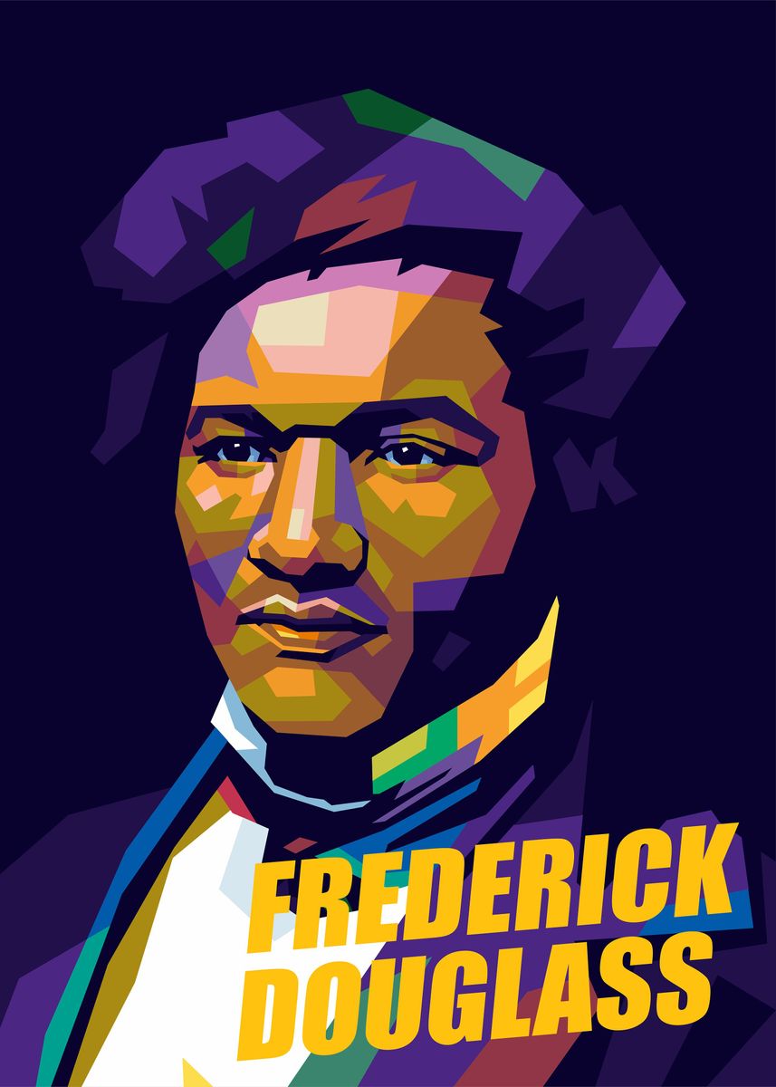 'Frederick Douglass' Poster, picture, metal print, paint by Erick Sato ...