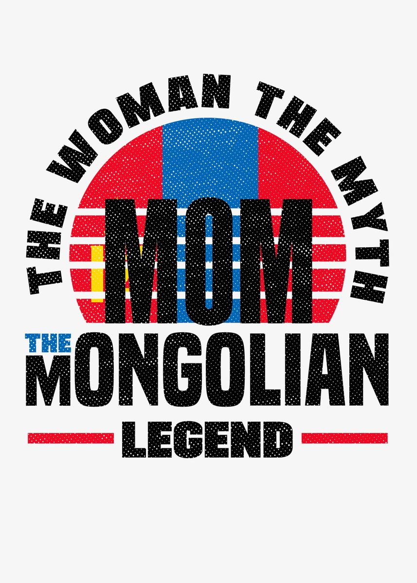 'Mongolian Mongolia' Poster, picture, metal print, paint by Andrew ...