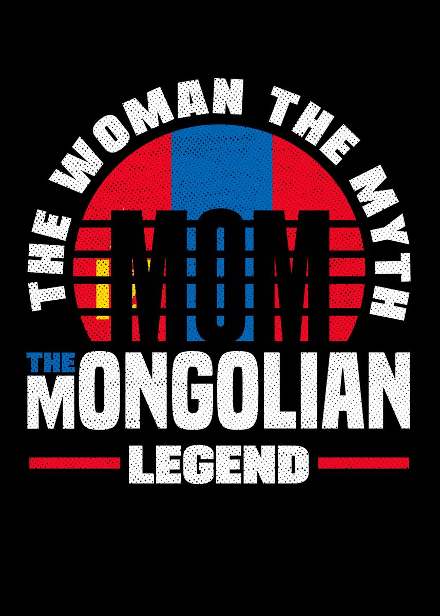 'Mongolian Mongolia' Poster, picture, metal print, paint by Andrew ...