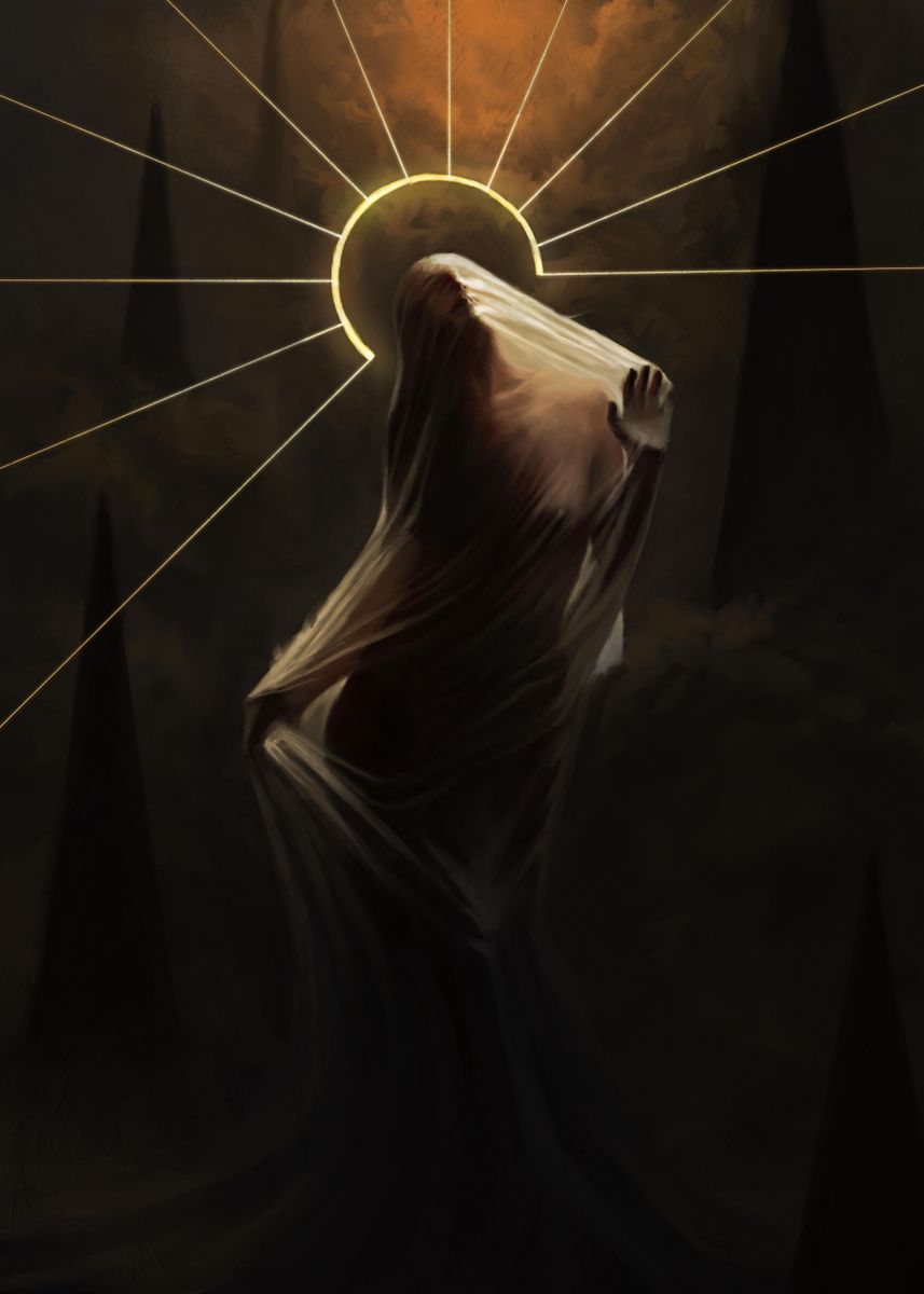 'Radiant' Poster, picture, metal print, paint by David Chodrishvili ...