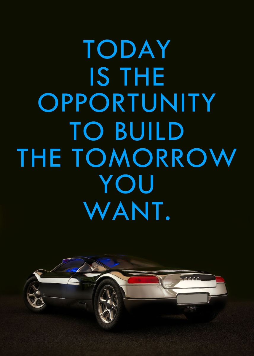 'Opportunity' Poster, picture, metal print, paint by Anderson Felix ...