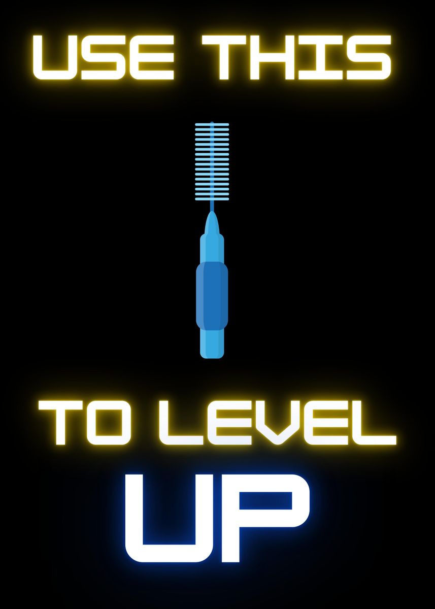 'Use This To The Next Level' Poster, picture, metal print, paint by Dr ...