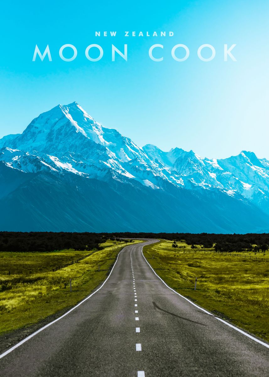 'Moon Cook' Poster, picture, metal print, paint by Merah Djoeang | Displate